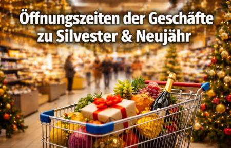 Öffnungszeiten der Geschäfte in Deutschland zu Silvester und Neujahr ...